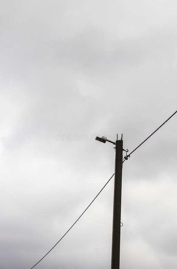 Abstract Shot of the Outdoor Lamp Post. Objects Stock Image - Image of ...