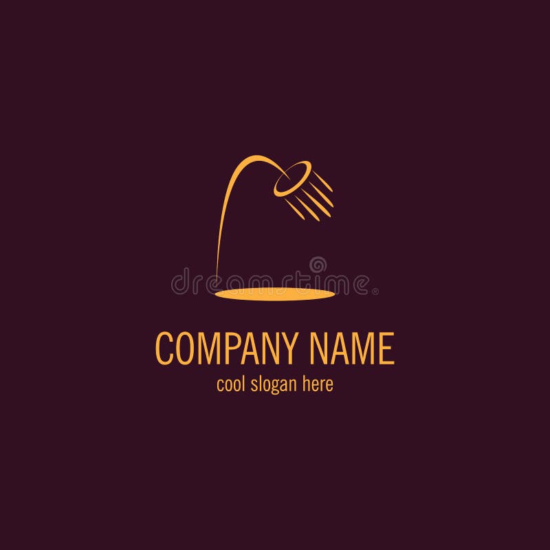 Shower logo vector stock vector. Illustration of creative - 97580955