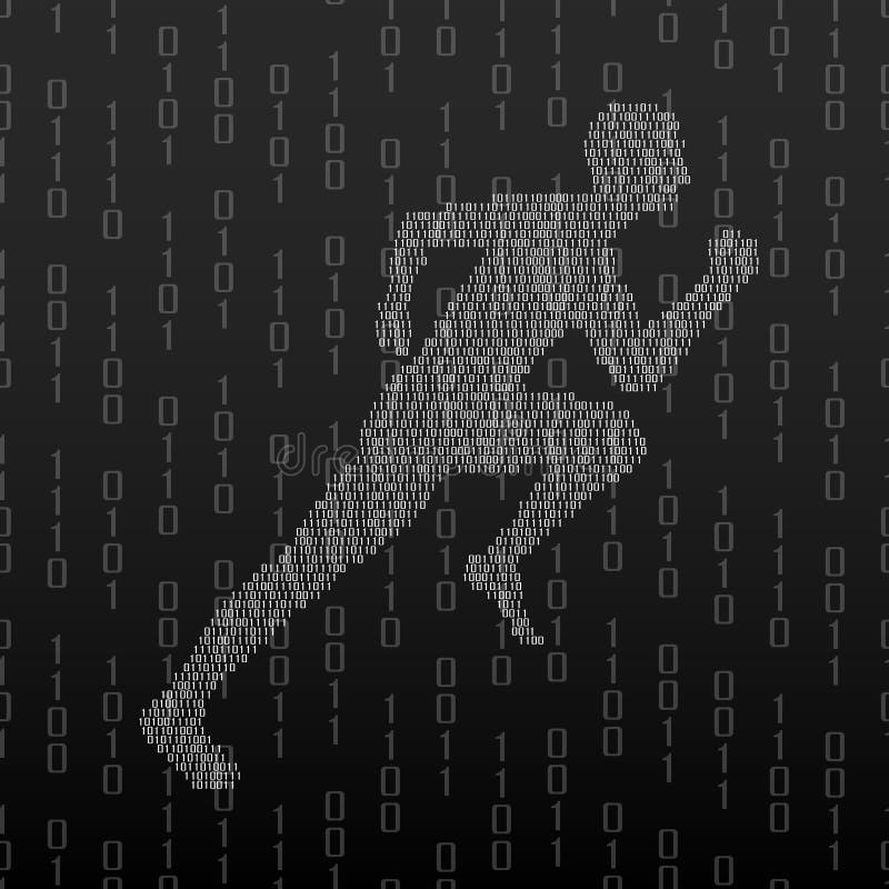 Abstract Silhouette Running Man Stock Vector - Illustration of human ... Abstract Silhouette Running Man Stock Vector - Illustration of human ...