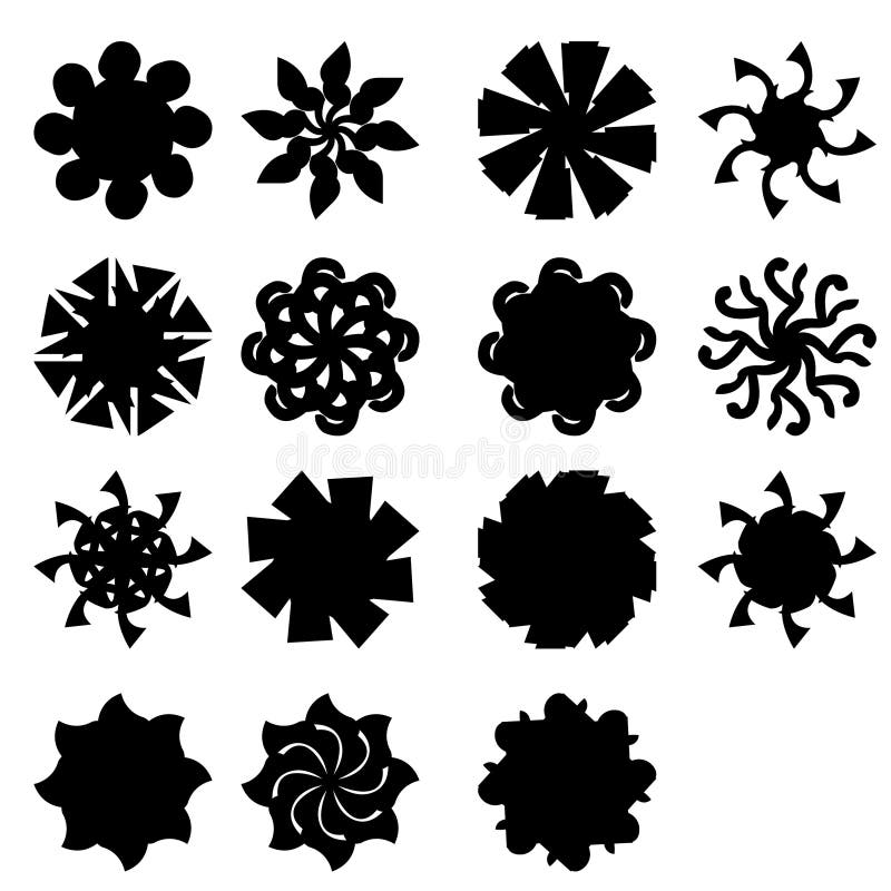 Abstract Silhouette Vector 4 Stock Vector - Illustration of vector ...