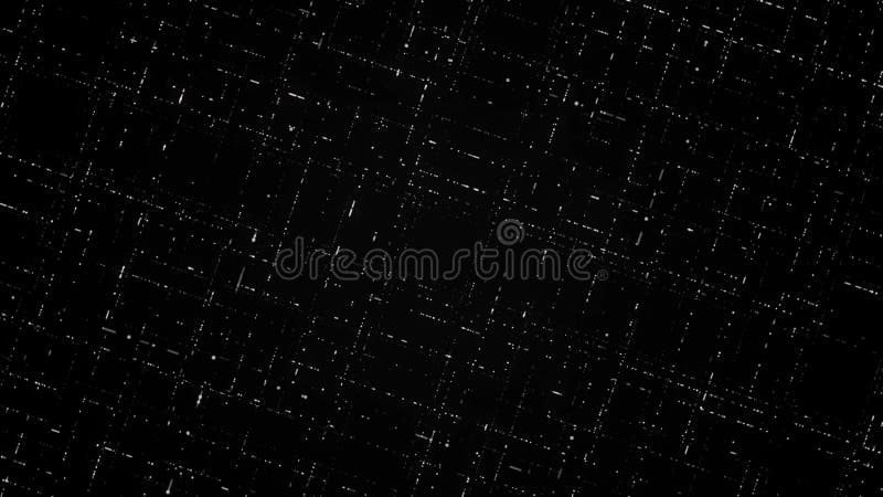 Abstract Silhouettes of Squares Formed by Flowing Small Segments on ...