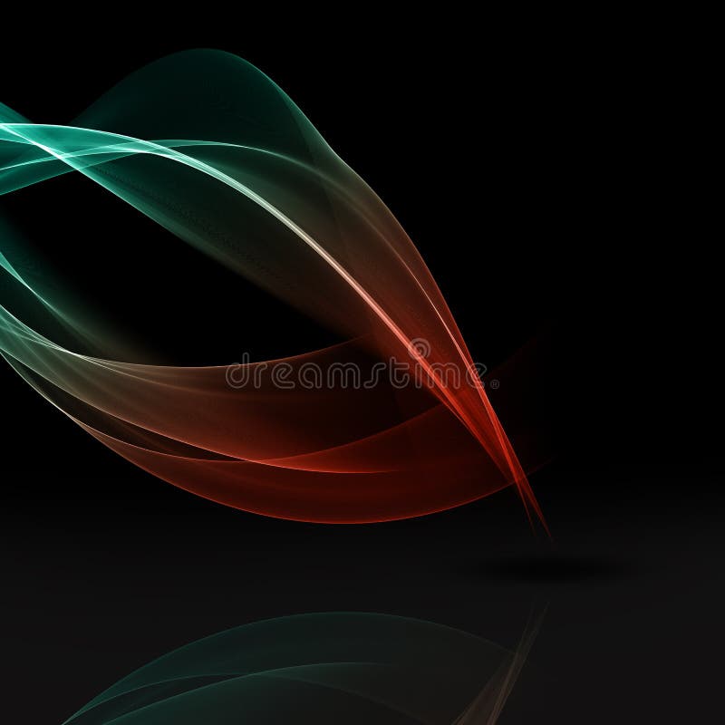 Abstract Silk Flow Background Stock Illustration - Illustration of ...