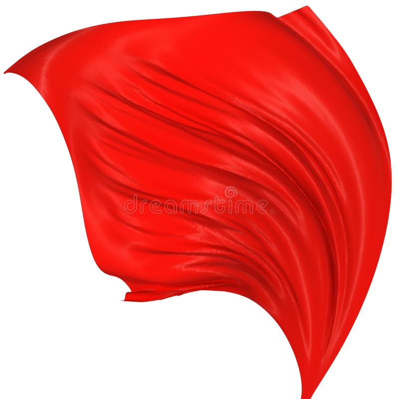 Red Flag Isolated on White Background. Vector Illustration. Stock ...