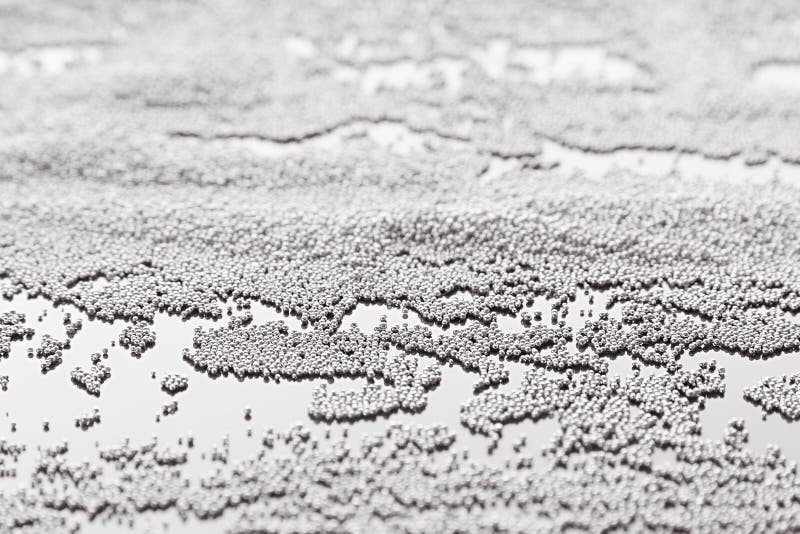 Abstract Silver Background with Metal Particles. Stock Image - Image of ...