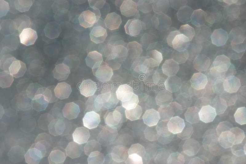 Abstract Silver Bokeh Background from Glitter Stock Photo - Image of ...