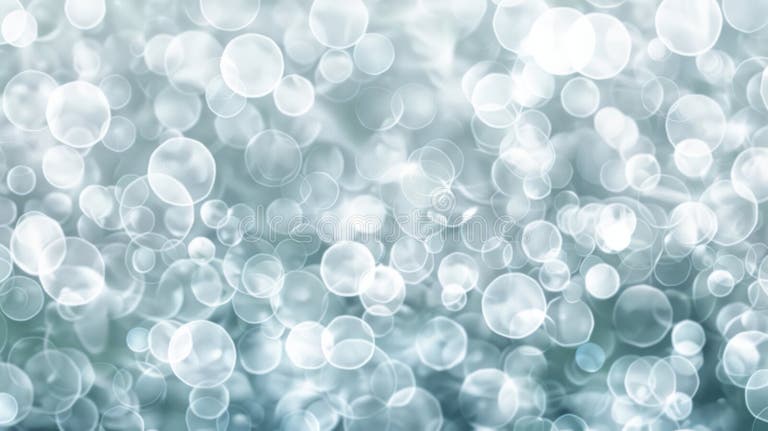 Abstract Silver Bokeh Lights Background, Sparkle Texture, Defocused ...