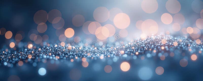 Abstract Silver Bokeh, Shimmering White Light Background, White ...