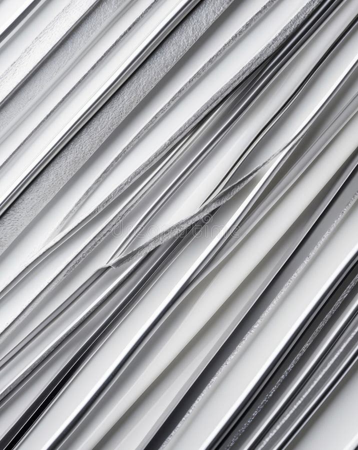 Abstract Silver Diagonal Lines Modern Background Texture. Stock Photo ...