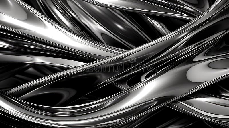 Abstract silver elements stock illustration. Illustration of creativity ...
