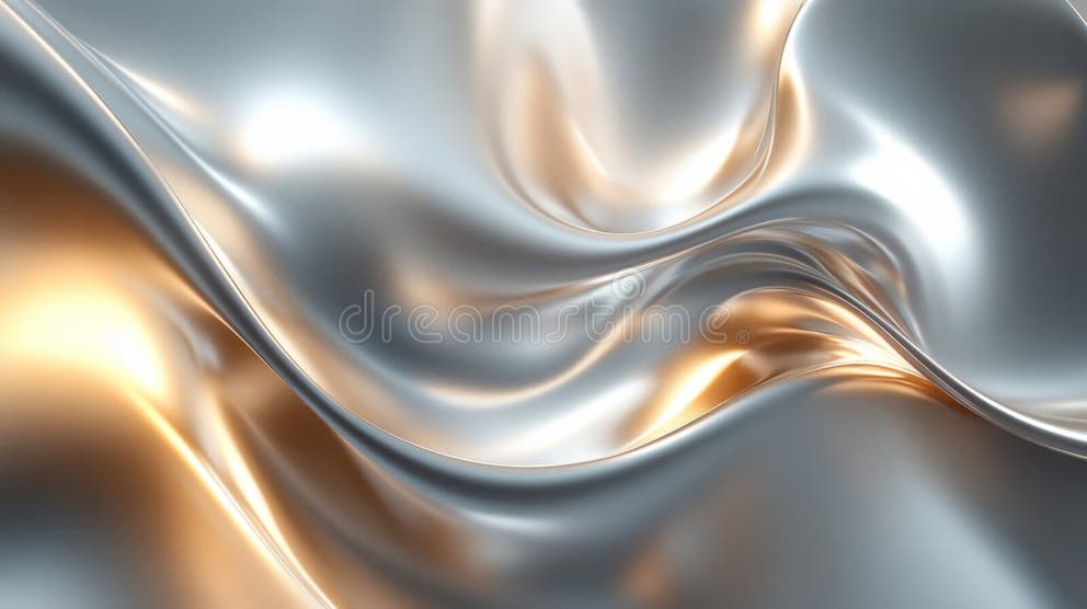Abstract Silver and Gold Fabric Texture Background Stock Illustration ...