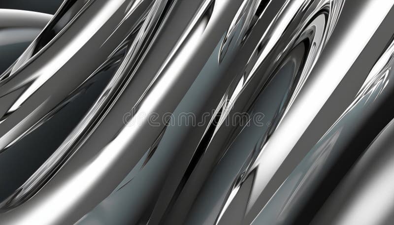 Abstract Silver Gradient Background. Flow Chrome Liquid Metal Waves ... Abstract Silver Gradient Background. Flow Chrome Liquid Metal Waves ...
