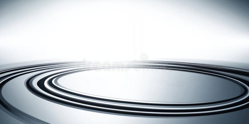 Abstract Silver Grey Background Circular Lines Modern Design Elegant ...