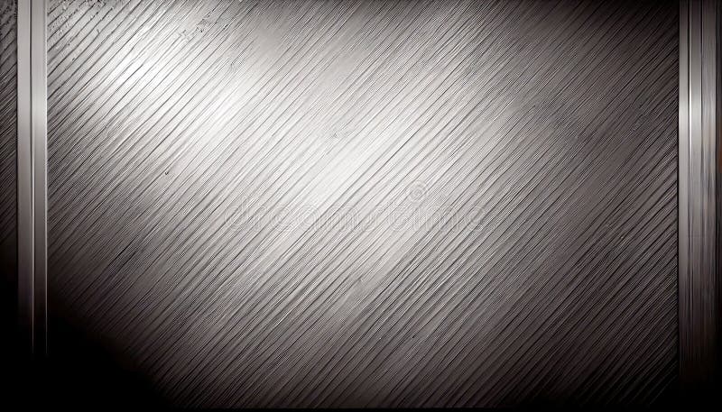 Abstract Silver Metal Texture. Generative AI Stock Illustration ...