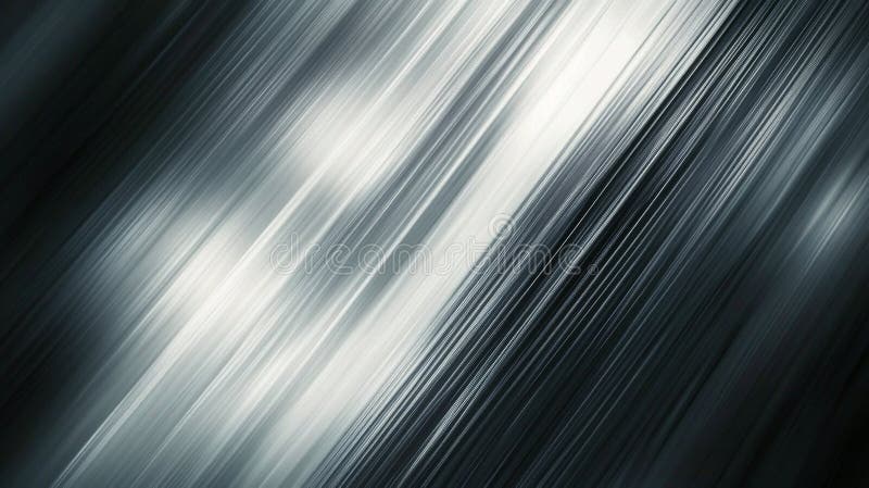 Abstract Silver Metal Texture with Streaks of Light in a Dynamic ...