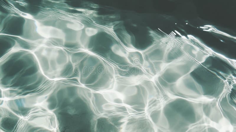 Abstract Silver Moon Texture with Chaotic Reflections in Water Surface ...