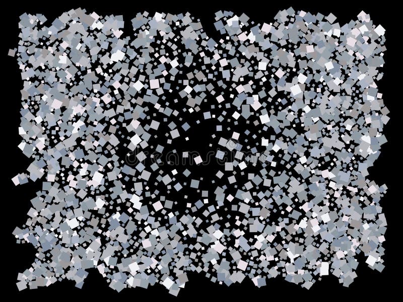 Abstract Silver Squares for Holidays Stock Illustration - Illustration ...