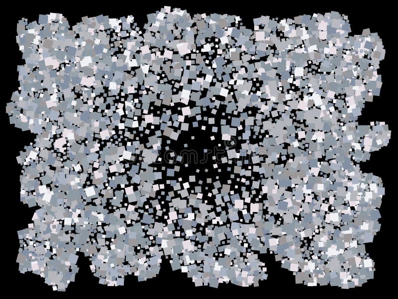 Abstract Silver Squares for Holidays Stock Illustration - Illustration ...