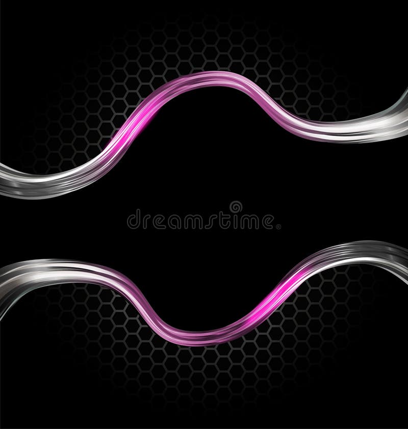 Abstract Silver Technology Background Stock Illustration - Illustration ...