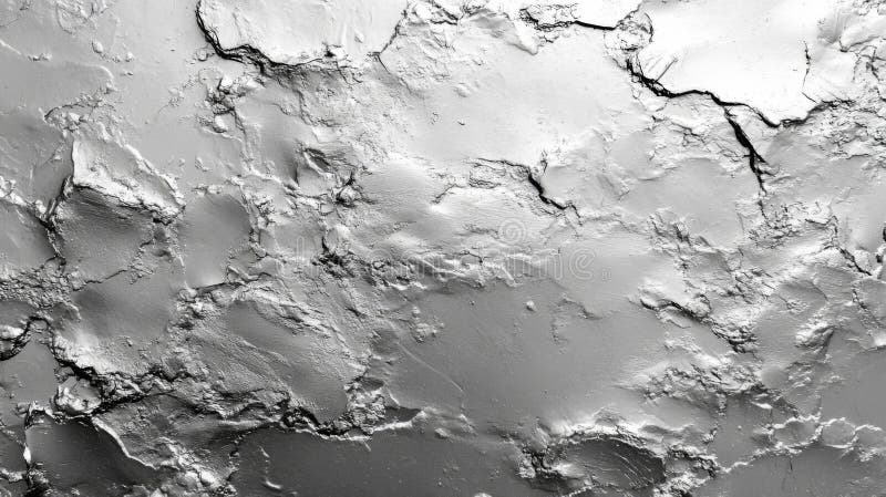 Abstract Silver Texture Cracked Surface Background Stock Illustration ...