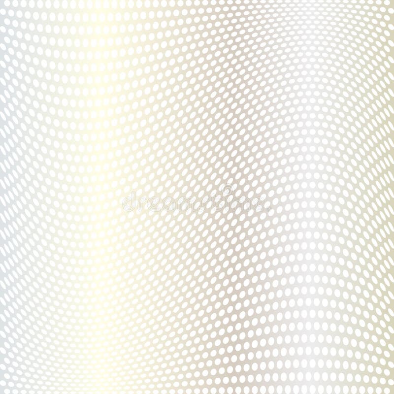 Silver White Mod Warped Dots Stock Illustration - Illustration of ...