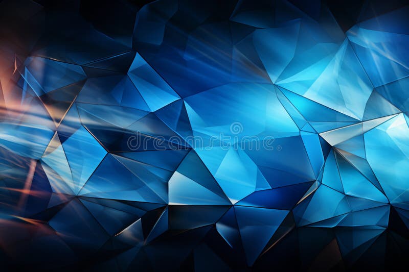 Simple Abstract Blue Thumbnail Background. Generative AI Stock ...