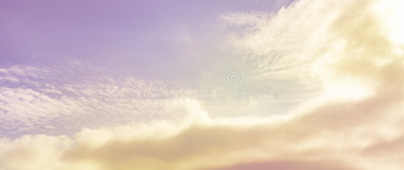 The Abstract Simple Clouds in the Sky Panorama, Heaven on Earth and ...