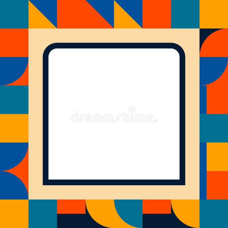 Abstract Simple Geometric Background. Stock Vector - Illustration of ...