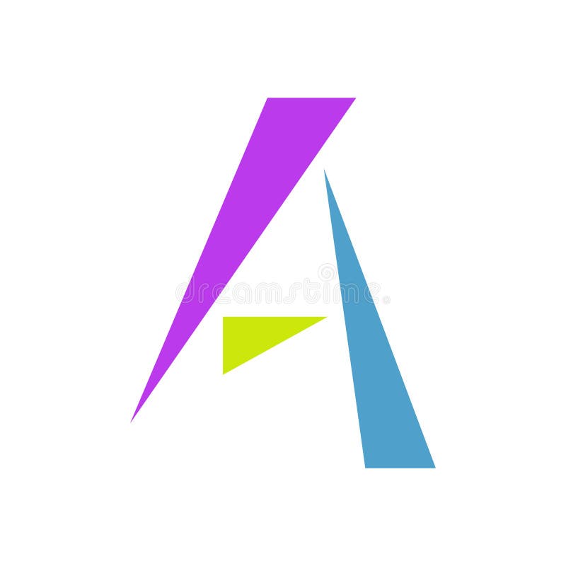 Abstract Simple Modern Letter a Logo Design Graphic Concept Vector ...