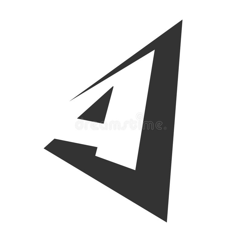 Abstract Simple Modern Letter a Logo Design Graphic Concept Vector ...