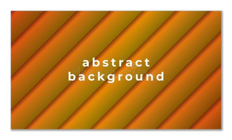 Abstract Simple Modern Orange Gradient Background Stock Vector ...