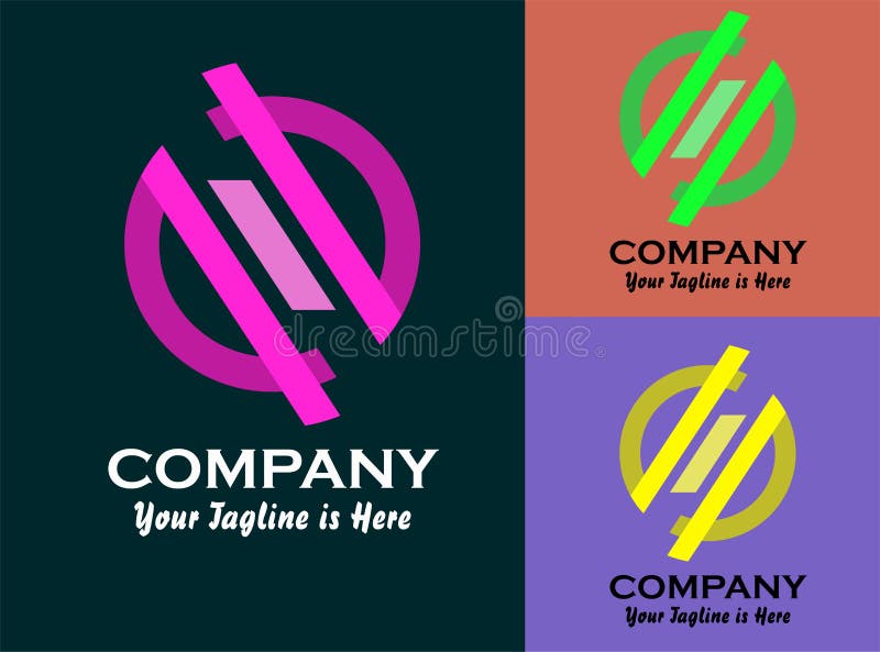 Abstract, Simple , and Modern Vector Design Template for Logo, Icon or ...