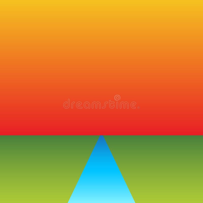 Abstract Simple Panorama stock vector. Illustration of sketch - 128106155