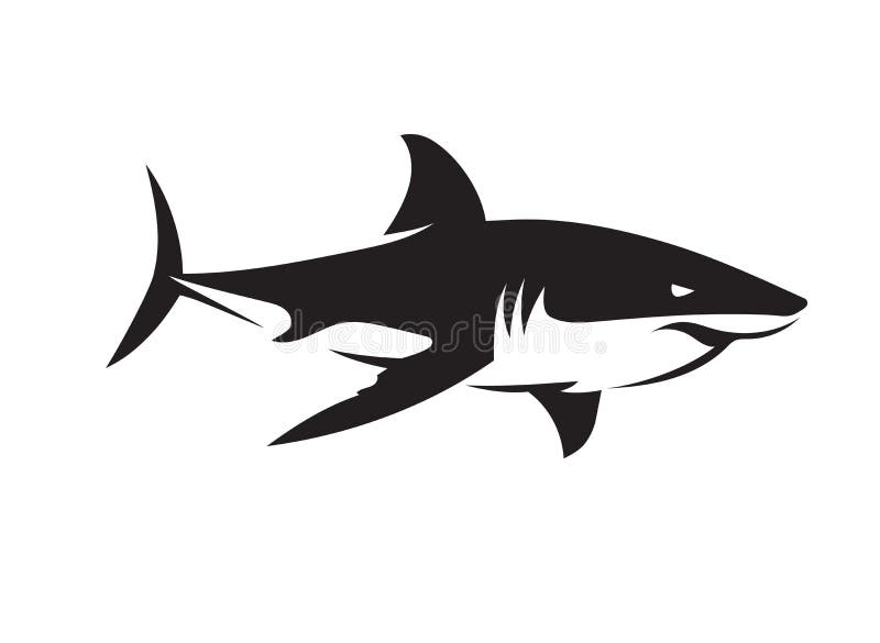 Simple Shark Stock Illustrations – 4,807 Simple Shark Stock ...