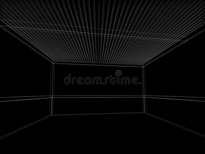 Abstract Sketch Design of Balcony Stock Illustration - Illustration of ...