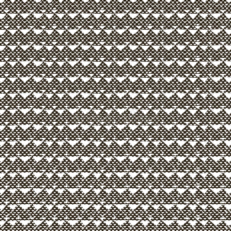 Abstract Sketched Trianles Seamless Background Pattern Stock Vector ...