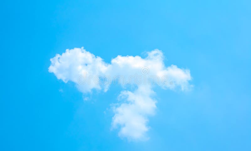 Sky Blue or Azure Sky and Clouds is Bright White Background. Stock ...