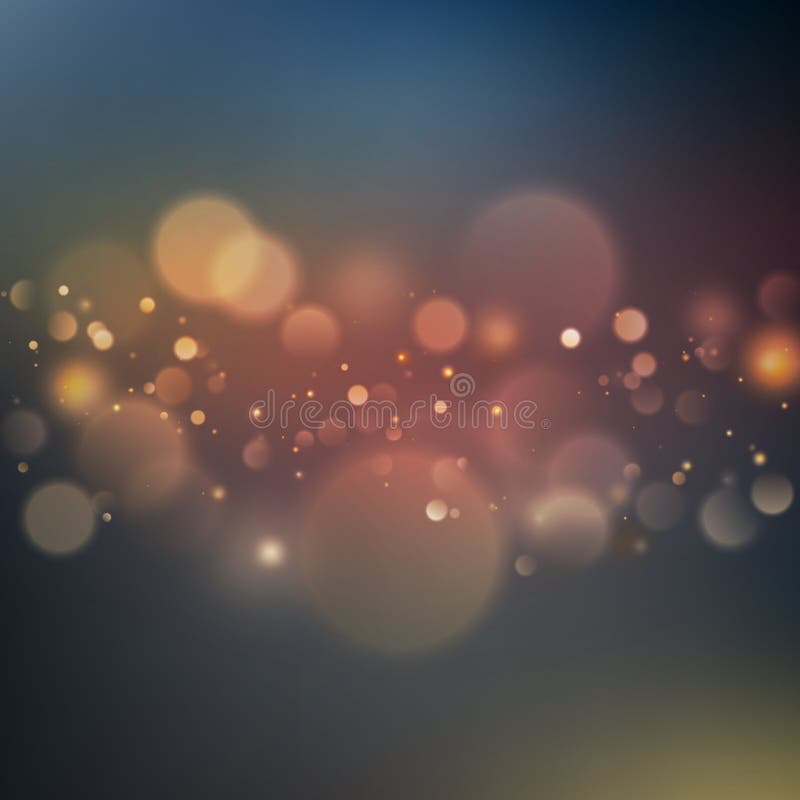 Abstract Sky Bokeh Background. EPS 10 Vector Stock Vector ...