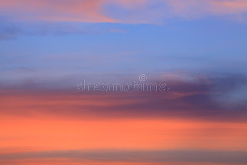 Abstract Sky Cloud Color Sunset Background Stock Image - Image of ...