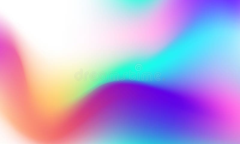 Abstract Sky Pastel Rainbow Gradient Background Ecology Stock Vector ...