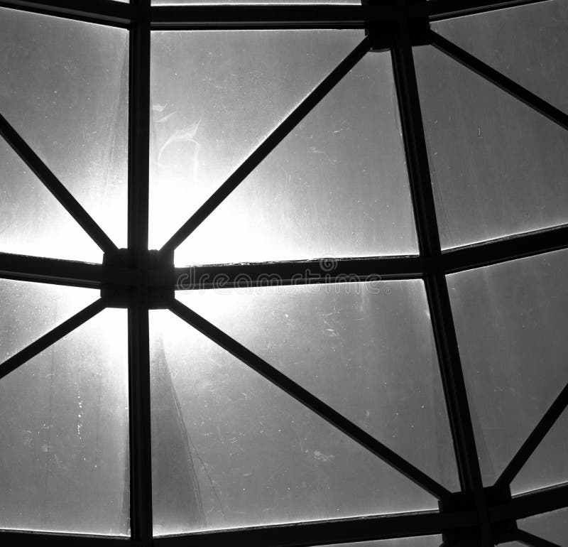 Abstract Skylight with Sun Back Lighting Stock Image - Image of ...