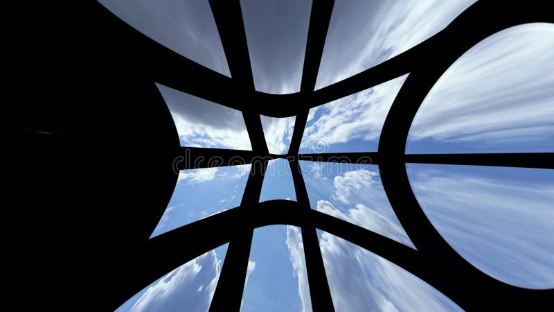 Abstract Skyscape Clouds Background Shapes Stock Illustration ...