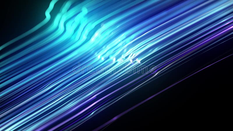 Abstract Slow Motion Swirling Strings Particles Background Loop Stock ...