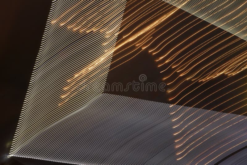 Abstract Slow Shutter Lights Closeup Stock Photo - Image of digital ...