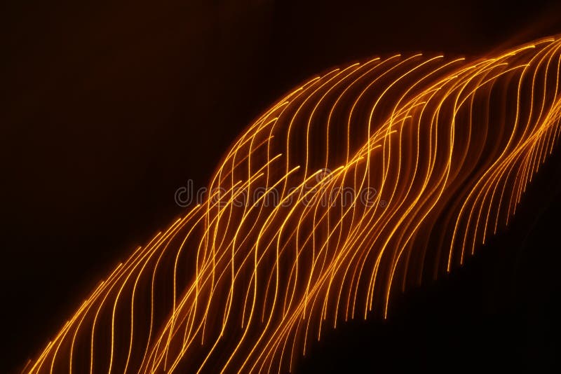 Abstract Slow Shutter Lights Closeup Stock Photo - Image of concept ...