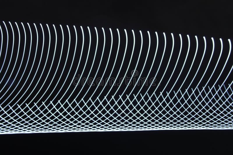 Abstract Slow Shutter Lights Closeup Stock Photo - Image of energy ...