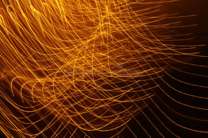 Abstract Slow Shutter Lights Closeup Stock Photo - Image of design ...
