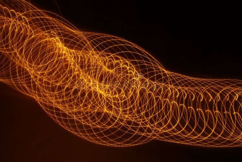Abstract Slow Shutter Lights Closeup Stock Photo - Image of abstract ...
