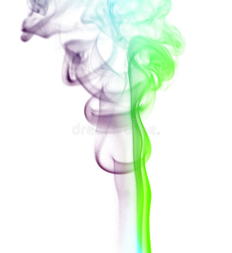 Abstract smoke. stock photo. Image of isolated, blue - 162676792