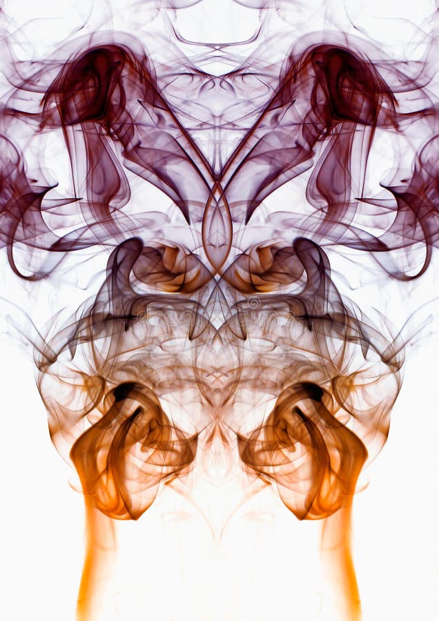 Art of White Smoke Abstract on Black Background for Desing Stock Photo ...