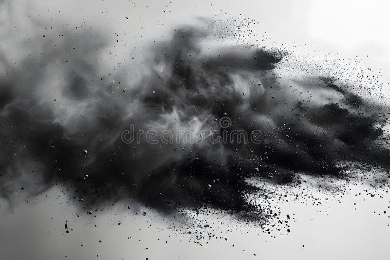 Abstract Smoke and Dust Explosion for Dynamic Visual Design Generative ...